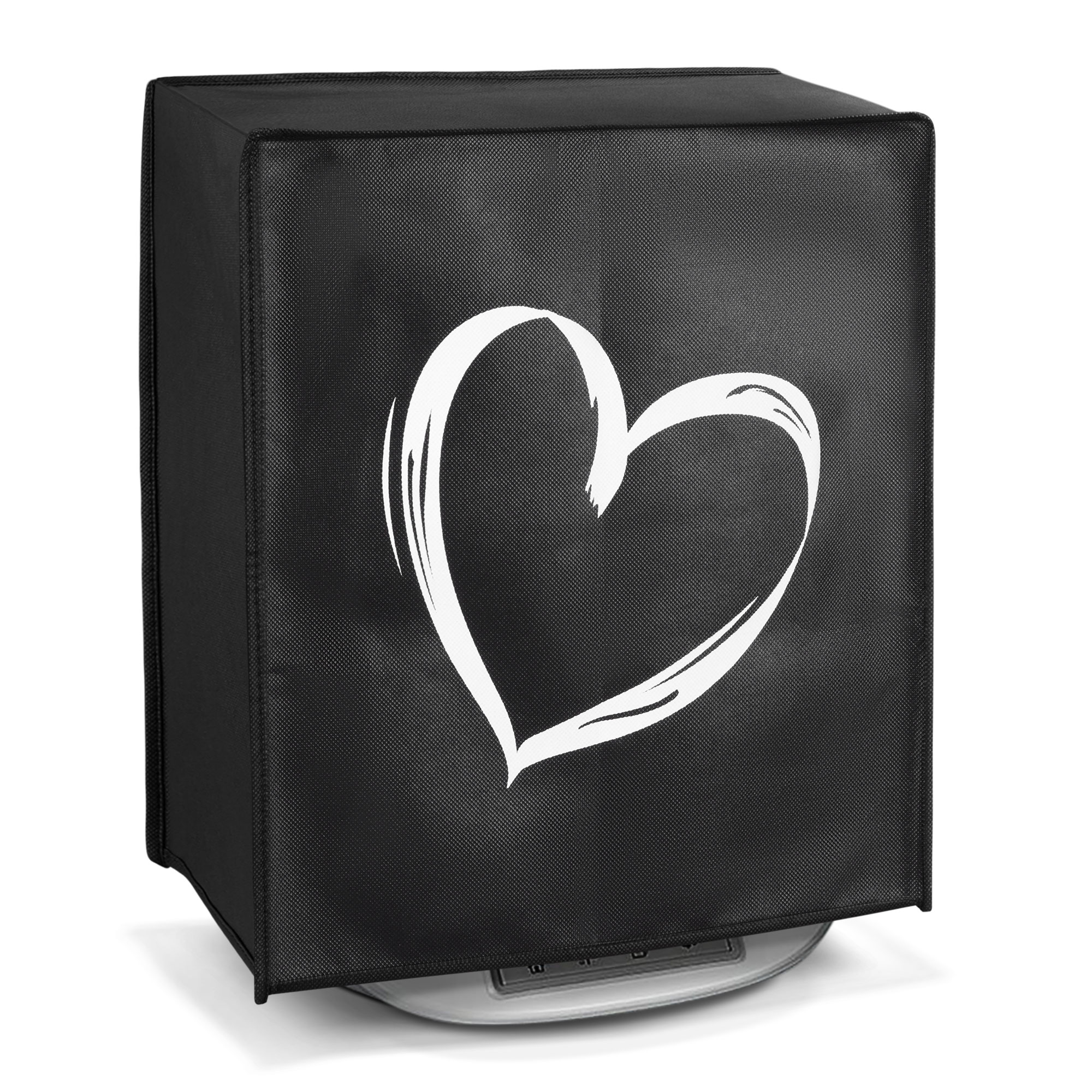 Cover bianco nero per Thermomix Bimby TM5 TM6 kwmobile