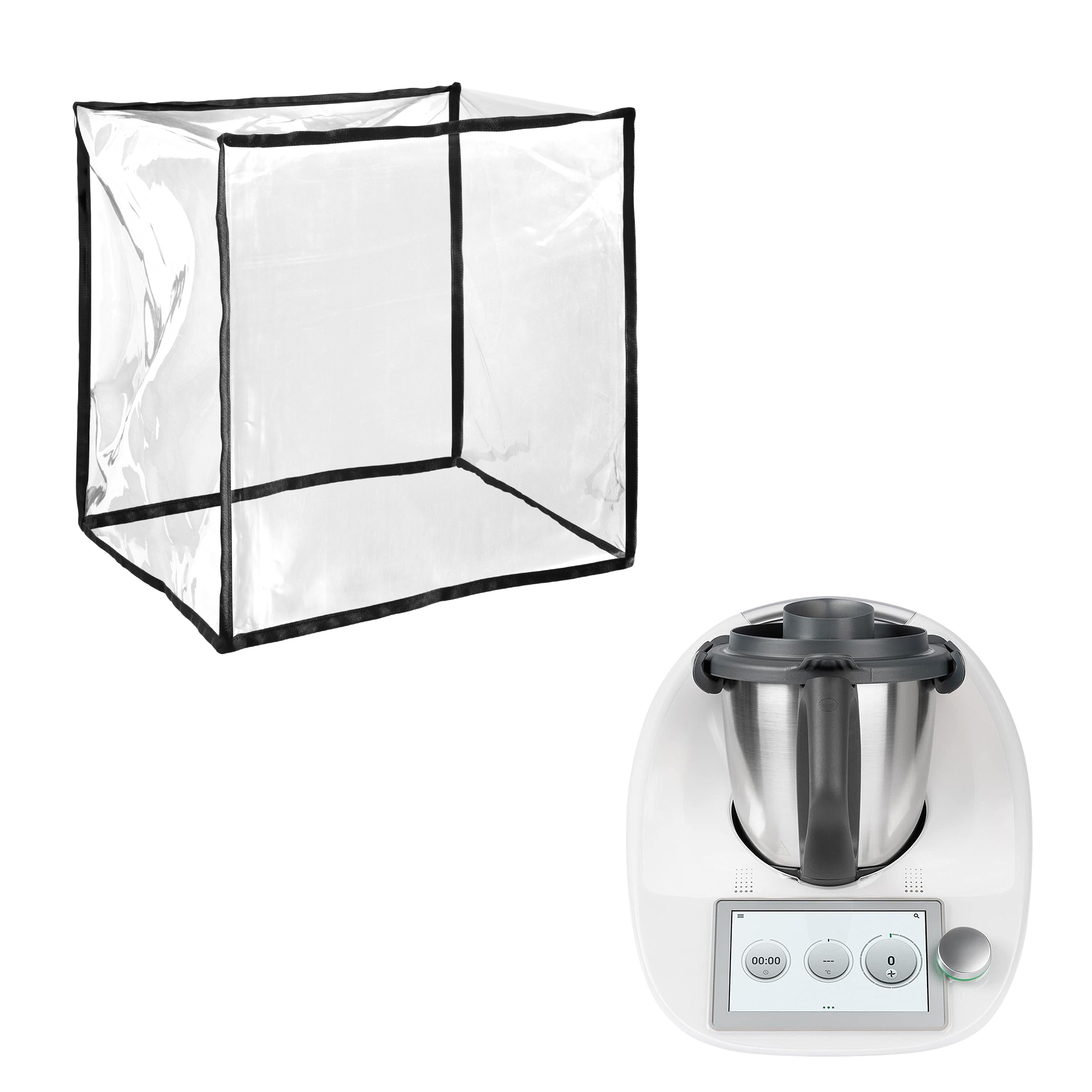 Custodia Protettiva Antimacchia per Thermomix Bimby TM5 TM6 kwmobile